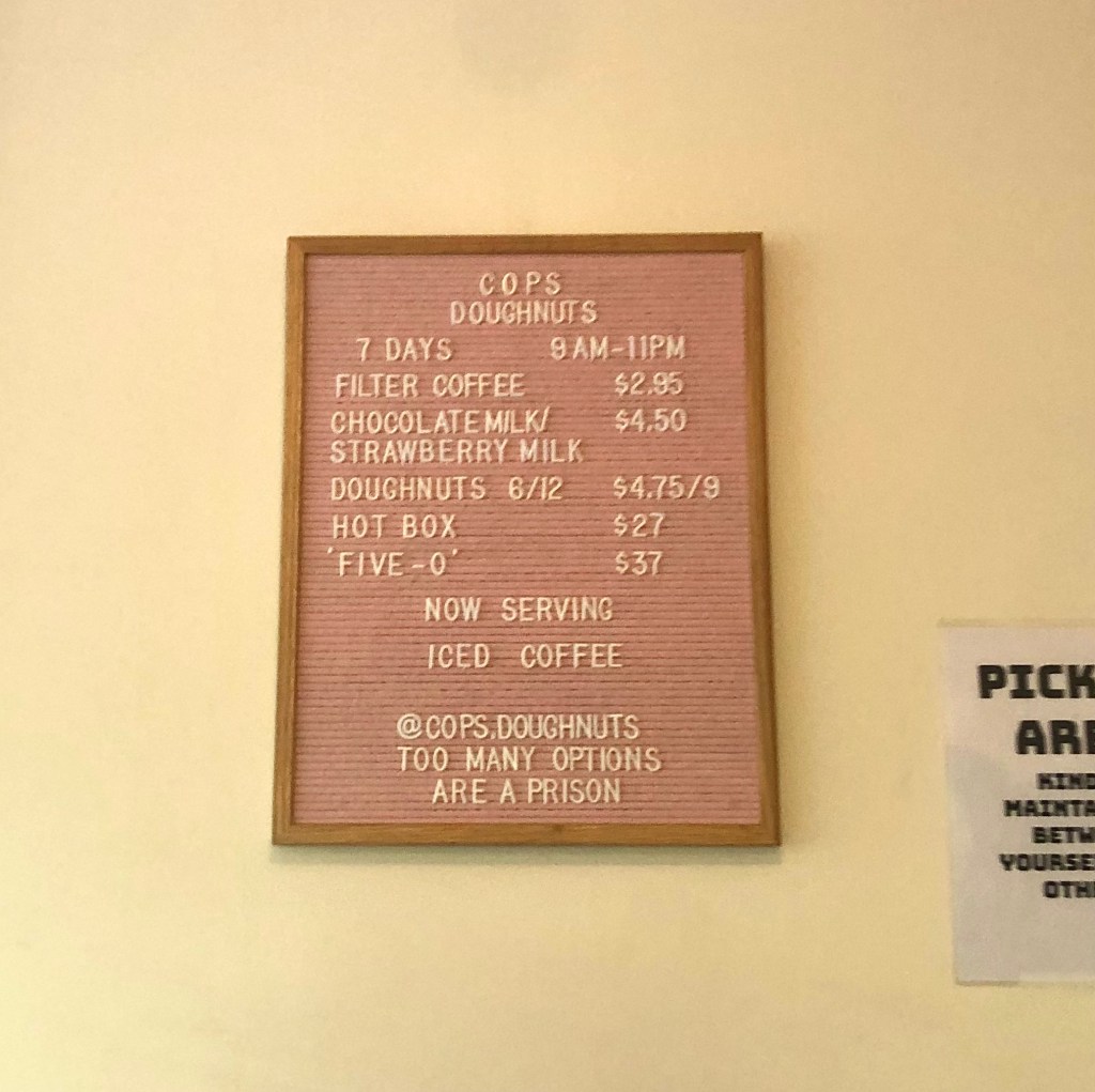 COPS DOUGHNUTS – SincerelyCeline